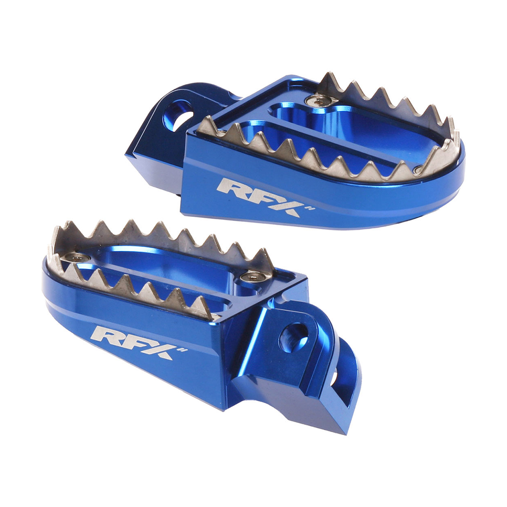 RFX Pro Series 2 Footrests Blue Hva 14-15 Husa FE/FC 390-550 08-14 TE/