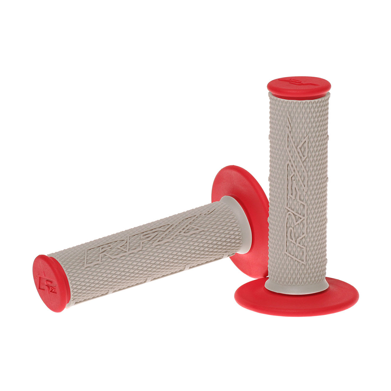 RFX Pro Series Dual Compound MX Grips Grey/red