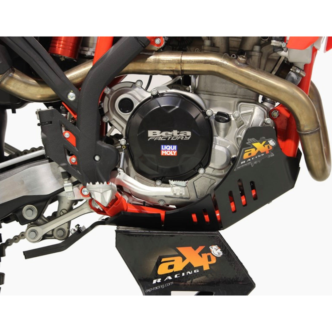 AXP Xtrem HDPE Skid Plate Beta RR350/390/430/480/500 2023-2024 Black