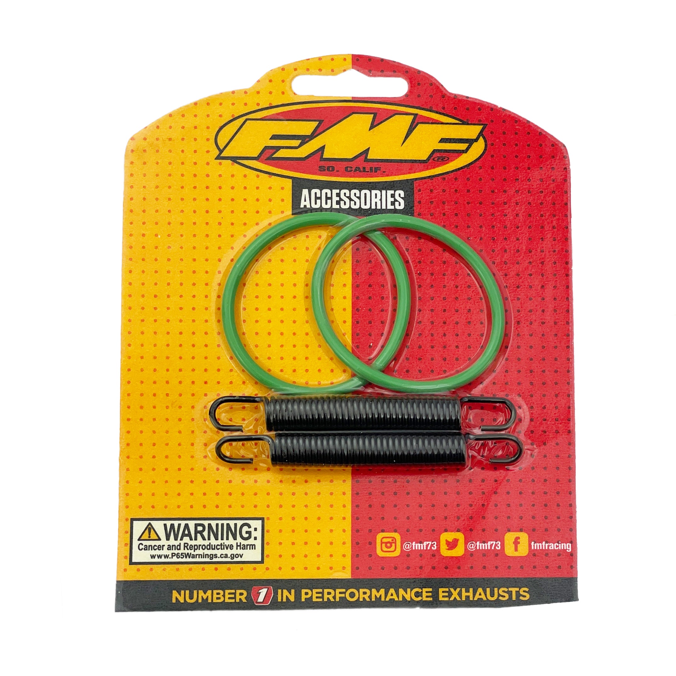 FMF Exhaust Pipe Spring & O-Ring Kit Yamaha YZ 125 1989-2021, YZ 125X