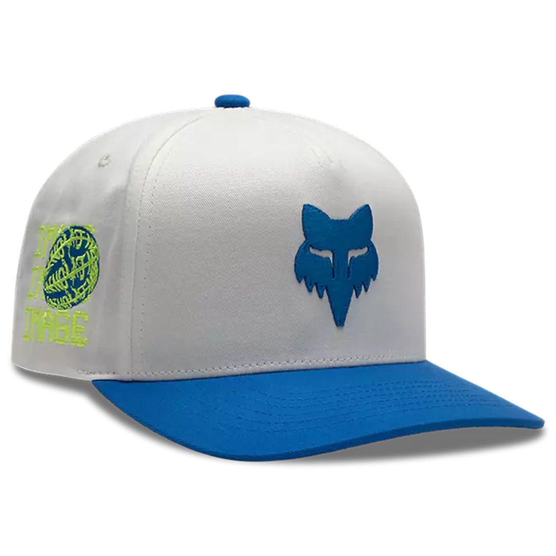 Fox Image Phantom Snapback Hat White