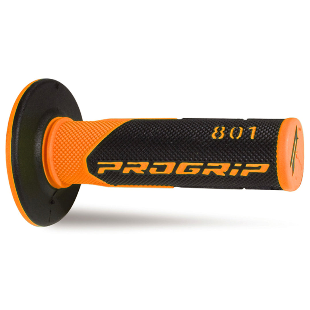 Pro Grip 801 Dual Density MX Grips Flo Orange/Black
