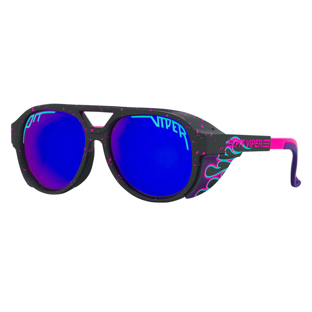 Pit Viper The Ignition Exciters Sunglasses - Polarized Z87+ Purple Len