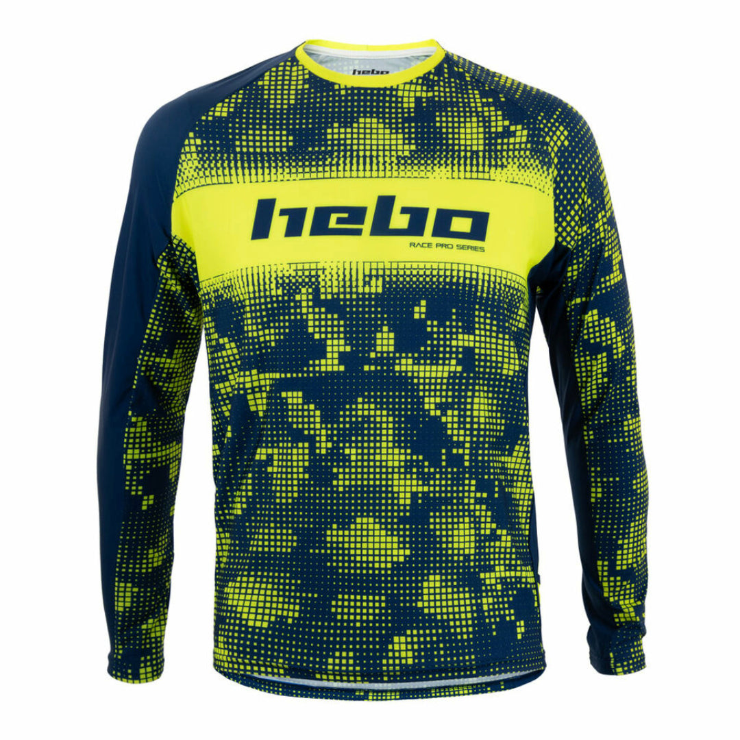 Hebo Trials Shirt Race Pro V Yellow