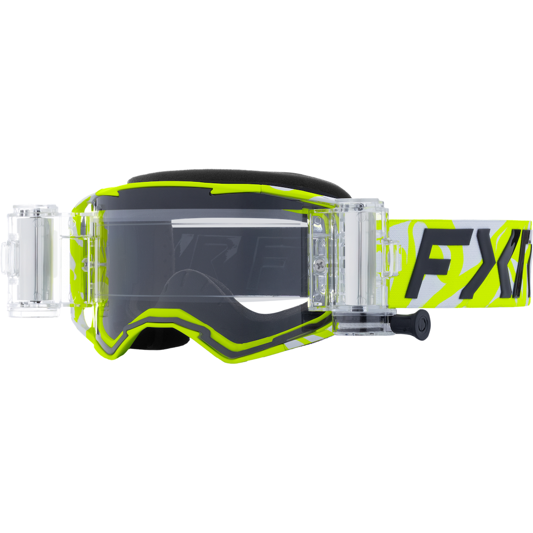 FXR Factory Ride Roll-Off MX Goggle 2026 Multi - Clear Lens