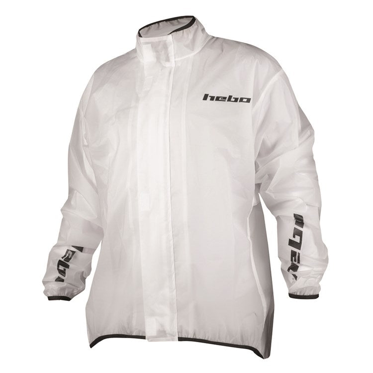 Hebo Trials Rain Jacket Clear