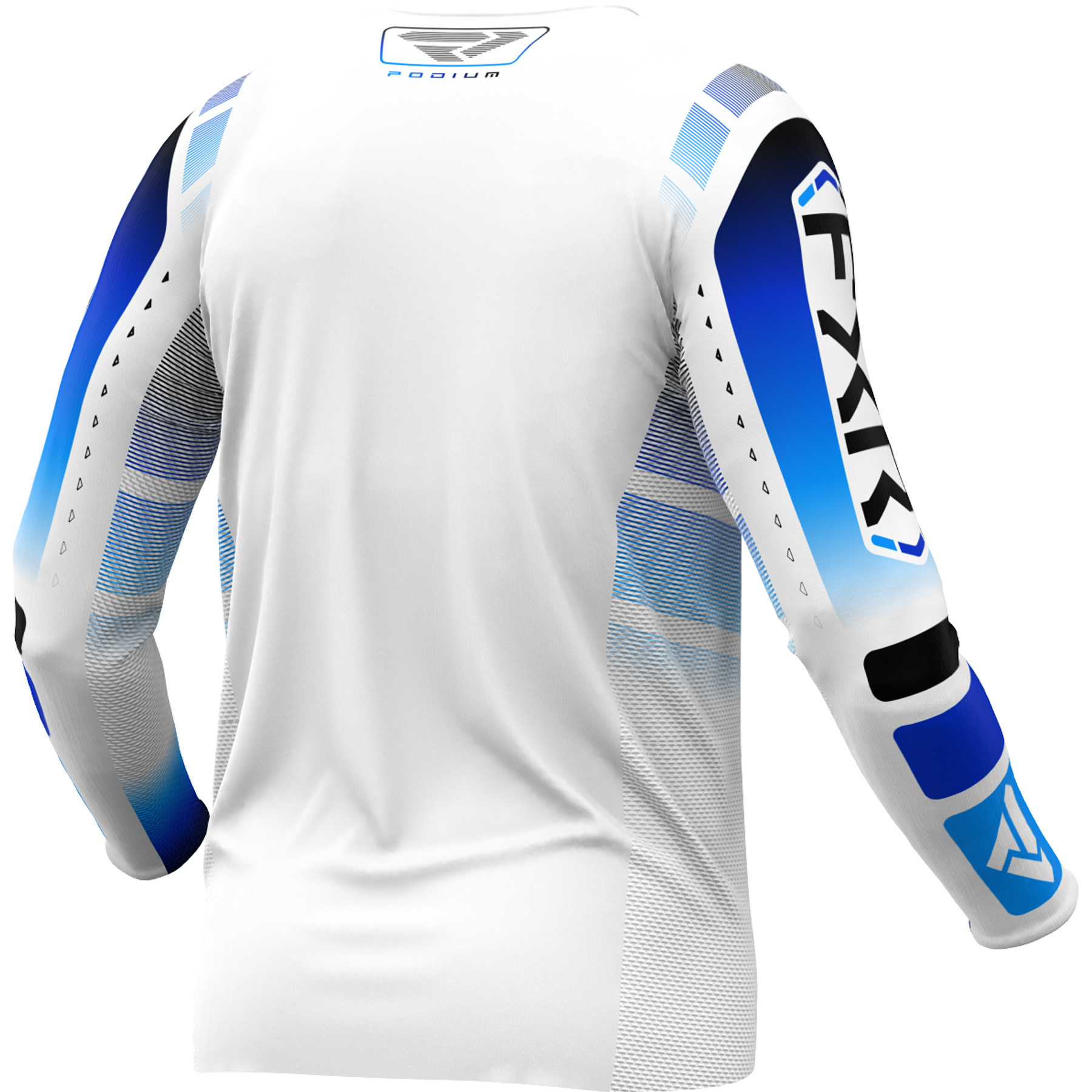 FXR Podium MX Jersey 2025 White/Blue