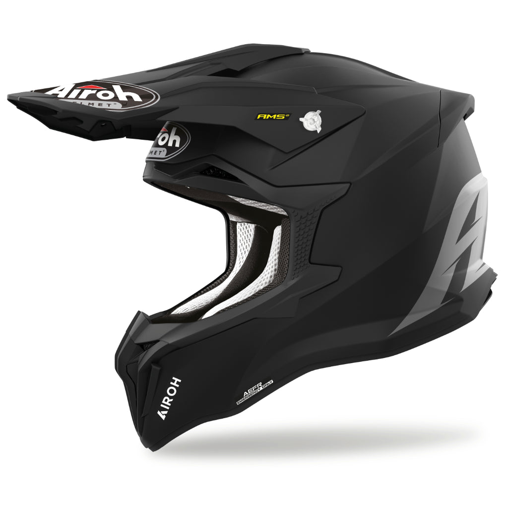 Airoh Strycker Colour Matt MX Helmet Black