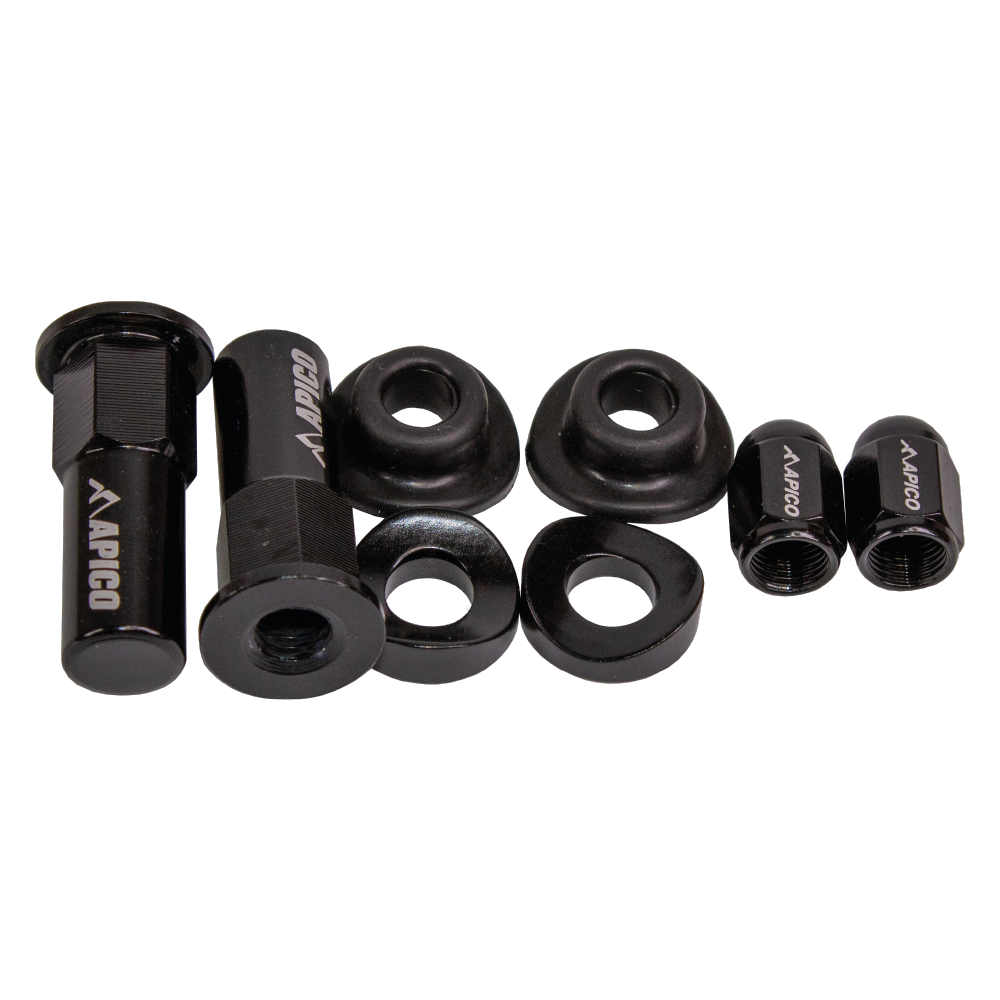 Apico Factory Wheel Bling Pack Pack Black