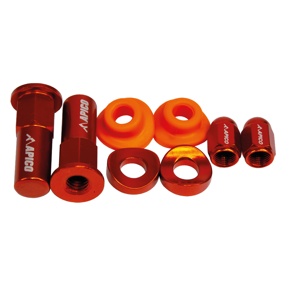 Apico Factory Wheel Bling Pack Pack Orange