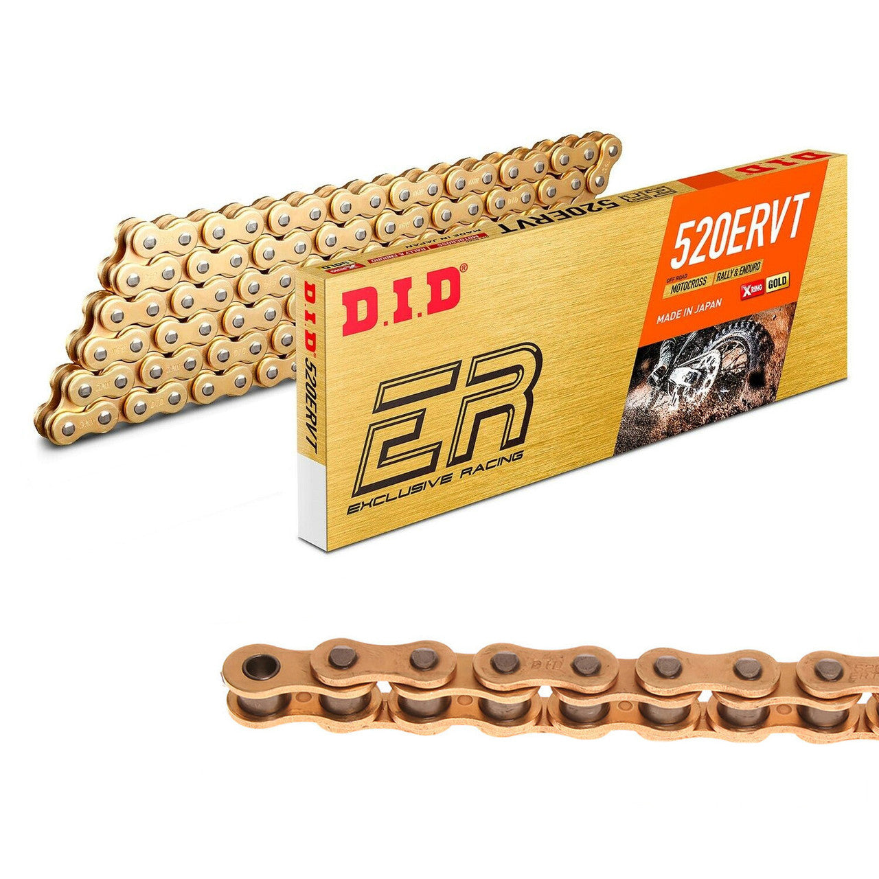 DID ERVT 520 X-Ring Gold Chain 120L