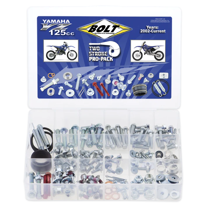 Bolt PRO Pack Fastener Kit YAMAHA YZ 125 2002-2022, YZ125X 20-22