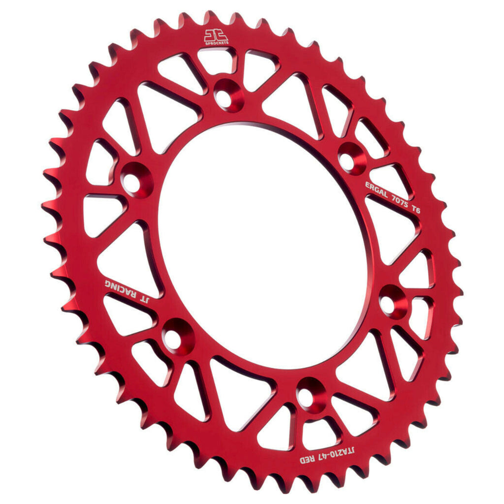 JT Aluminium Rear Sprocket Honda CR/CRF Red